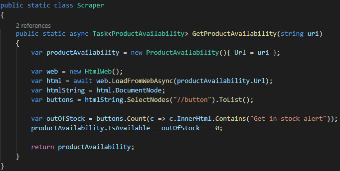 Create a Website Scraper for Azure Functions | Jason N. Gaylord